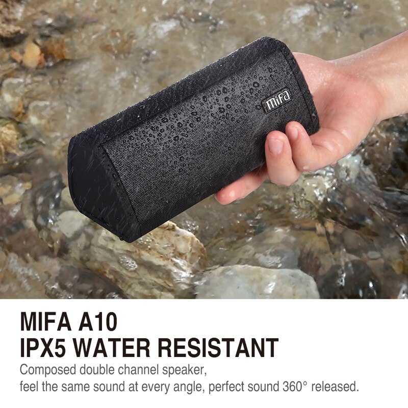 MIFA A10 Bluetooth speaker wireless portable stereo sound big power 10W ...